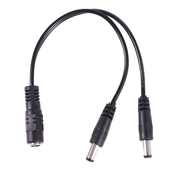 5.5x2.1mm 1 to 2 M/F DC Splitter Cable for Security CCTV Camera | Daraz.lk