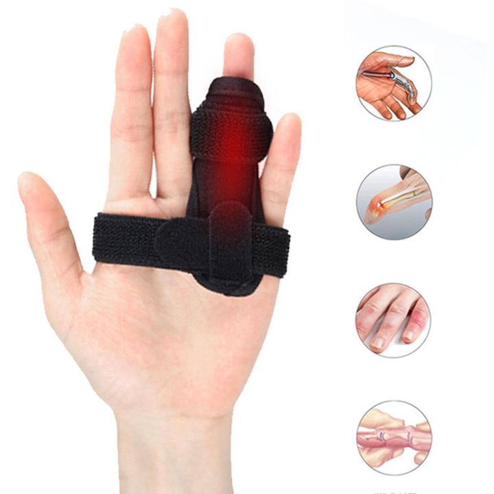 Adjustable Finger Splint Brace Trigger Finger Support Fracture Fix ...