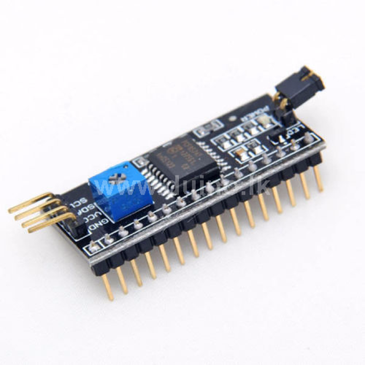 IICI2C TWI SPI- Serial Interface Module -1602/1604/2004LCD | Daraz.lk