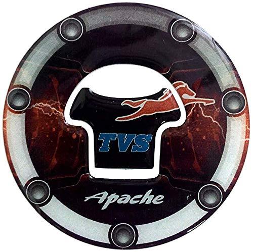Automopix TVS Apache RTR Carbon Customize Fuel Cap Protector (FROM ...