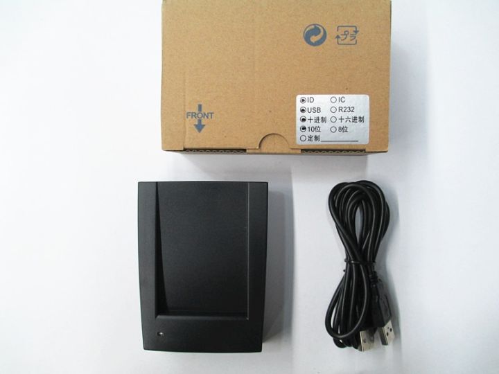 New ID-10 125Khz EM4100 RFID Proximity ID Cards / Smart USB Reader with ...