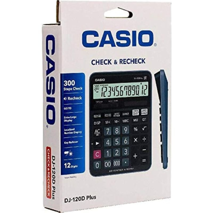 Casio DJ-120D Plus Calculator | Daraz.lk