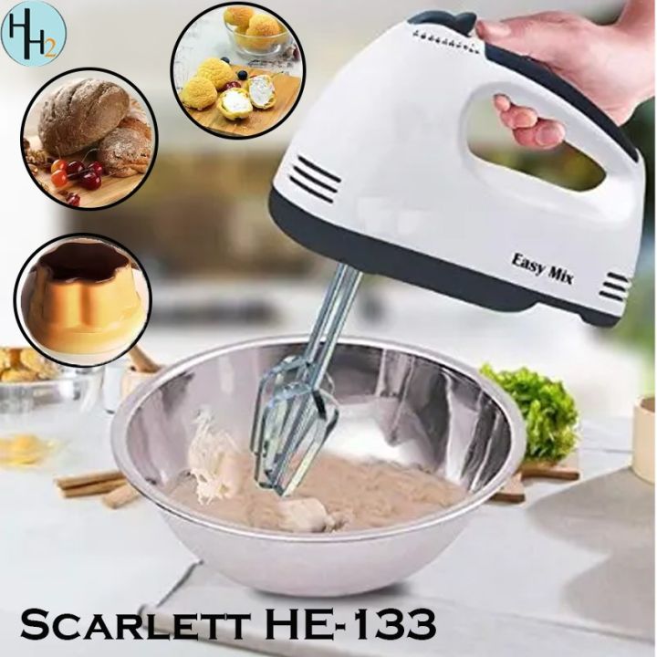 Scarlett - 7 Speed Electric Super Hand Mixer & Hand Beater - Scarlett ...