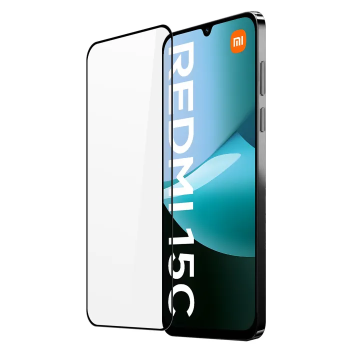 Xiaomi Redmi 15C Full Glue MTB Tempered Glass Premium Tempered Screen ...