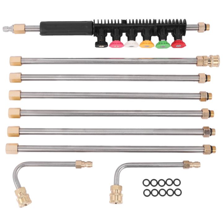 Pressure Washer Extension Wands - 120 Inch Power Washer Gutter Cleaning ...