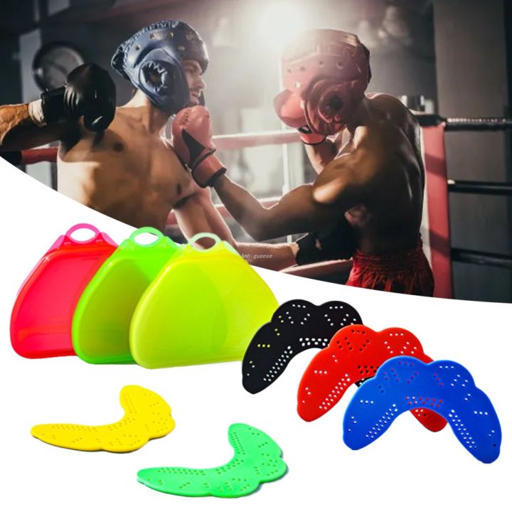 Ambiguoose New Sport Mouth Guard Teeth Protector Kids Adults Mouthguard ...