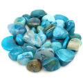 Natural Blue Agate Tumbled Stone Bulk Healing Energy Crystal Mineral ...