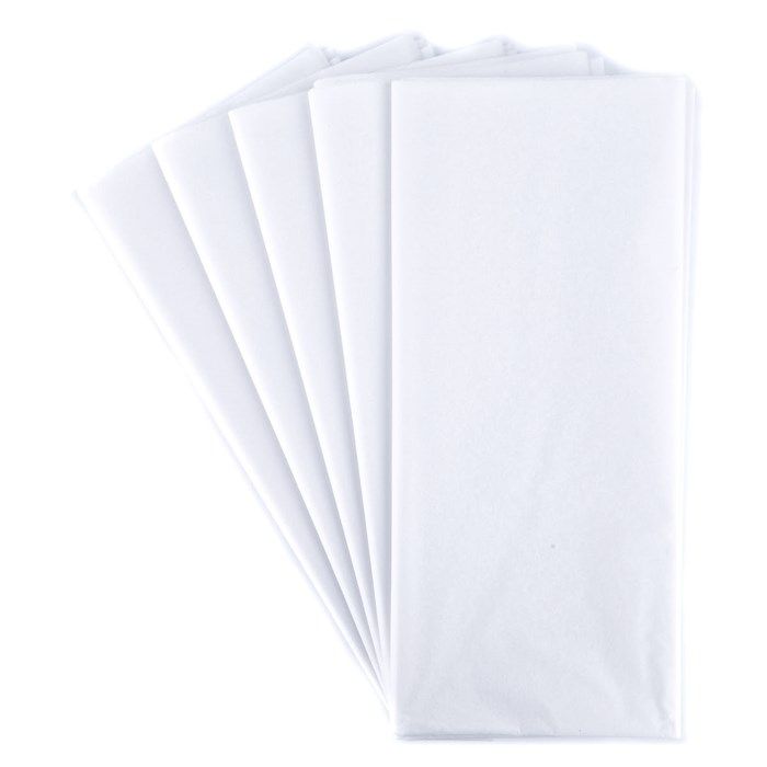 White Tissue Varnish Paper (50 x 75 cm) Pack of 12 | Daraz.lk