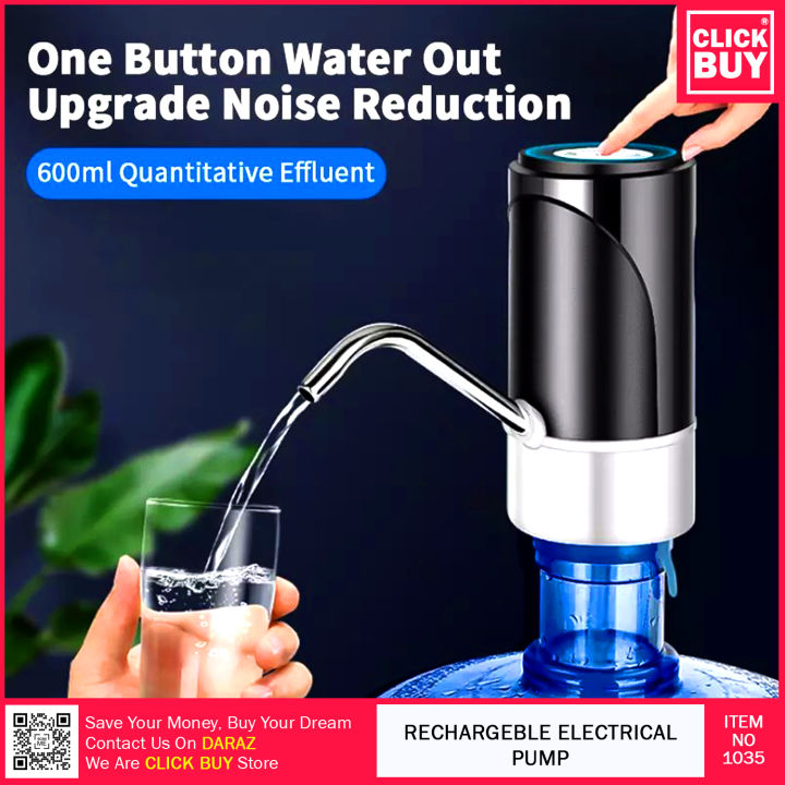 Electric Water Dispenser Portable Gallon Drinking Bottle Switch Smart ...