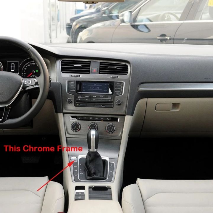 Car DSG Gear Frame Bracket Circle Gear Shift Knob Base Trim Circle ...