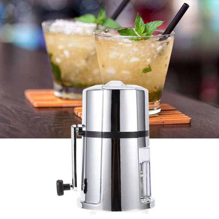 Manual Ice Crusher Commercial Household Portable Shaved with Stainless ...