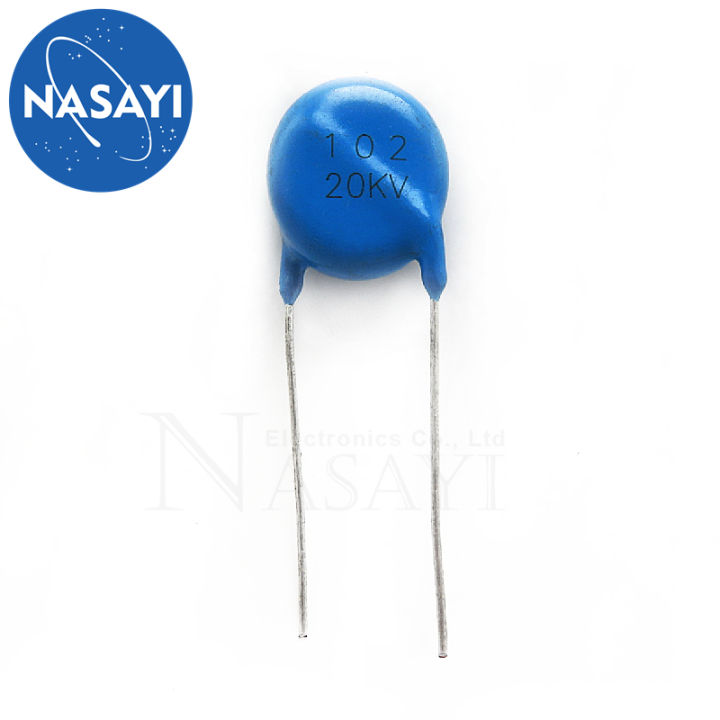 10pcs 20KV102K 102PF20KV 102 20KV 1000PF high voltage ceramic capacitor ...