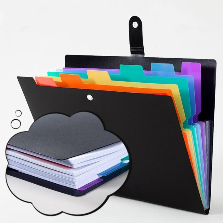 PP Expanding File Folder Unisex Folder 7 Pockets File Organizer Large ...