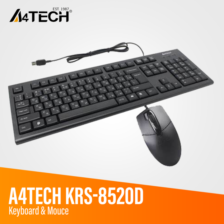 A4TECH KRS-8520D - Keyboard & Mouse Combo | Daraz.lk