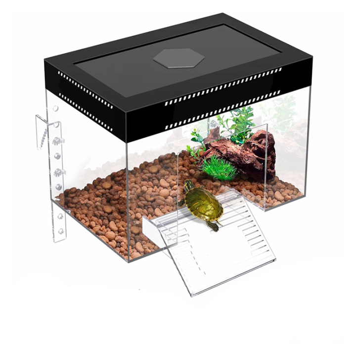 Adjustable Turtle Basking Platform Red Eared Slider Hanging Habitat ...