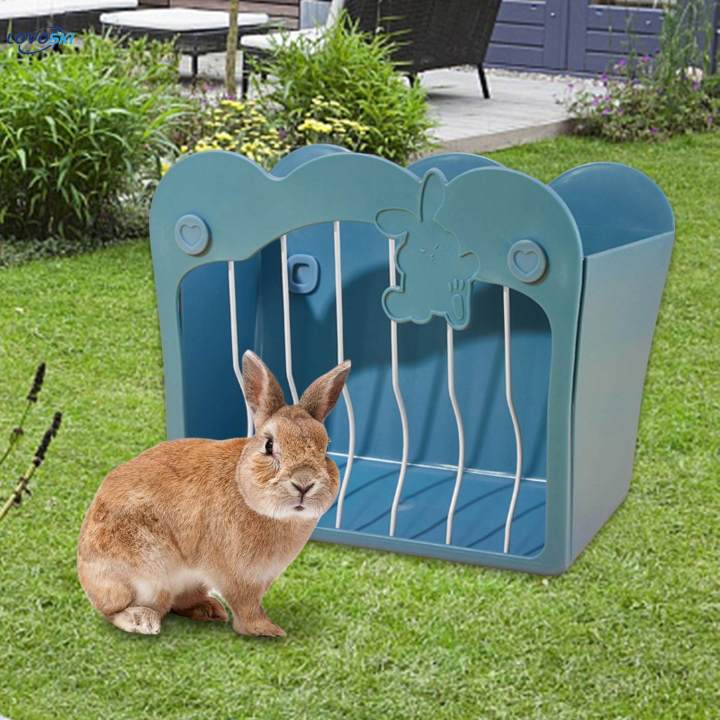 Rabbit Hay Feeder Bunny Grass Holder Pet Hay Dispenser Guinea Pig Hay ...
