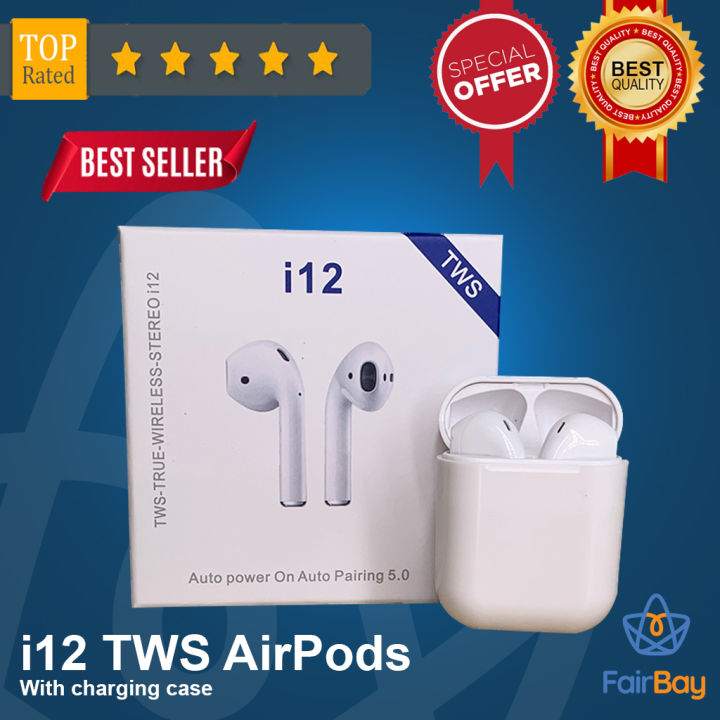 i12 TWS wireless EarBuds AirPods | Daraz.lk