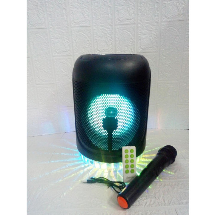 KTS-1268 6.5" Wireless Bluetooth Speaker With Wireless Microphone | Daraz.lk