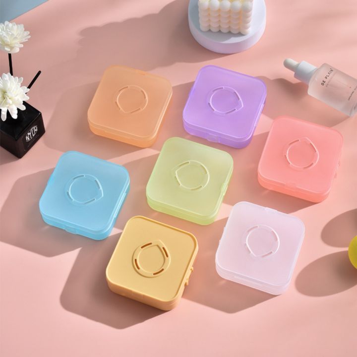 Mini Portable Powder Puff Storage Box Multiple Pores Breathable Empty ...