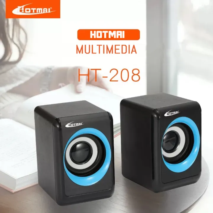 Hotmai HT-208 High Quality USB Multimedia Audio Speaker Buffel Set For ...