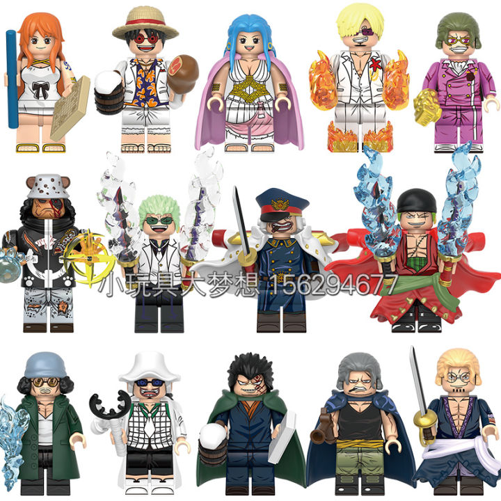 【FutureCrossing】【FutureCrossing】X0359 Compatible LEGO Monkey D. Luffy ...