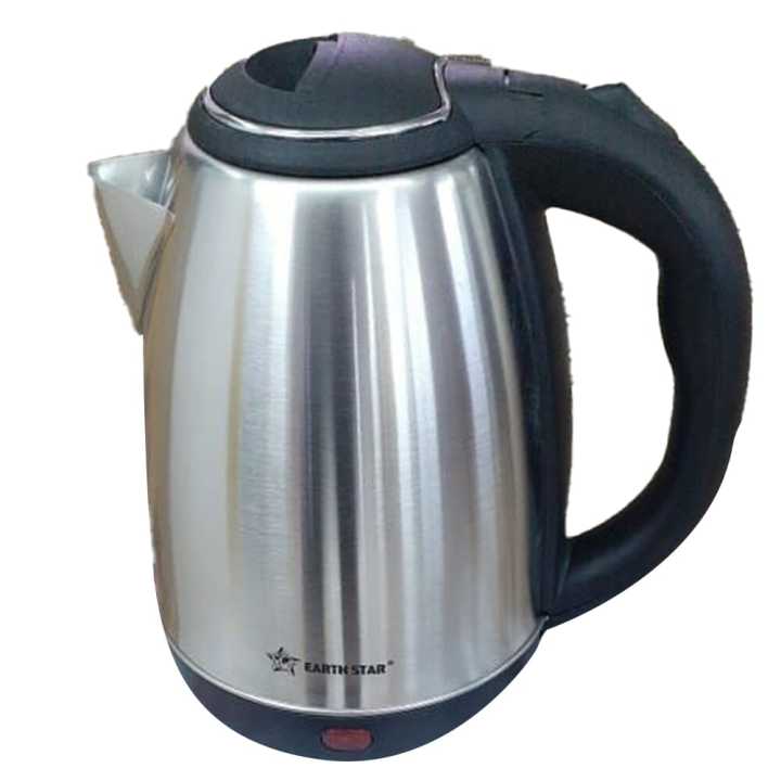 EARTH STAR Electric Kettle 1.8L - Silver | Daraz.lk