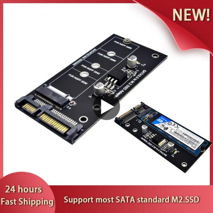 M2 To SATA3 Adapter Card High Efficiency SATA M2.SSD Convert Adapter ...