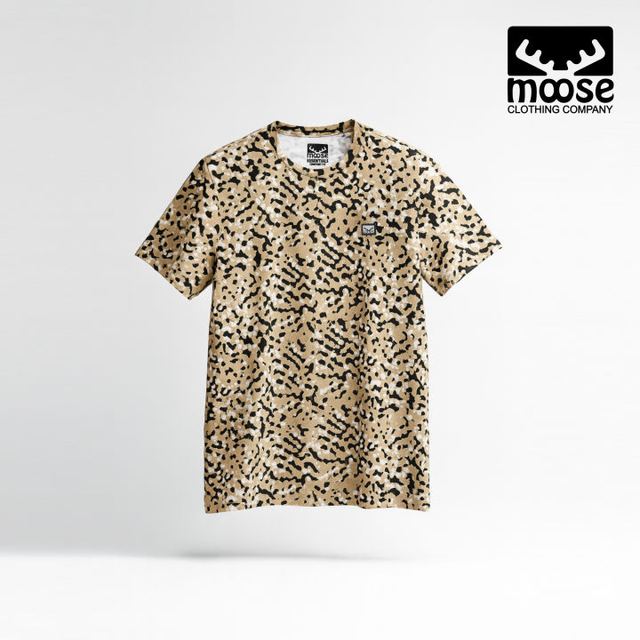Moose Everyday Essential Tee - Beige Zebra | Daraz.lk