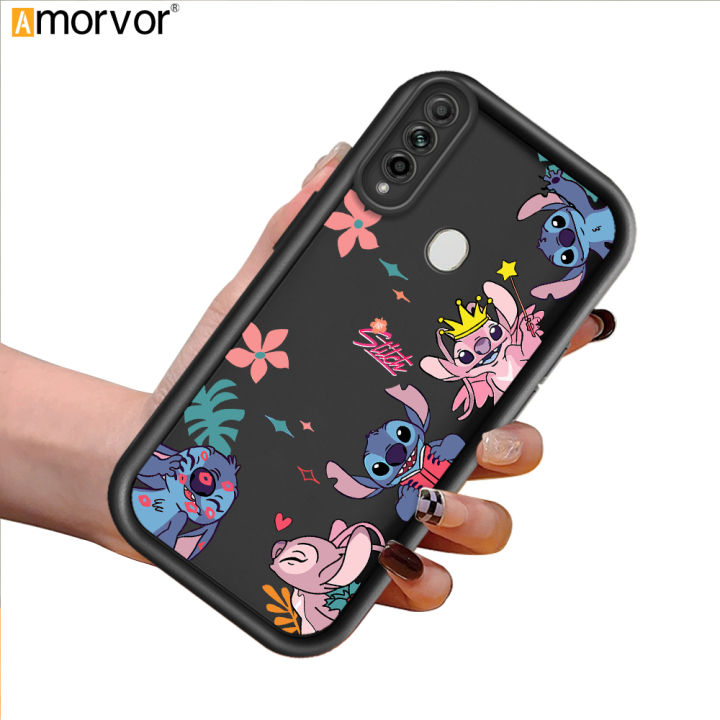 AMORVOR for OPPO A31 2020 Back Cover Stitch and Angel Fashionable Soft ...