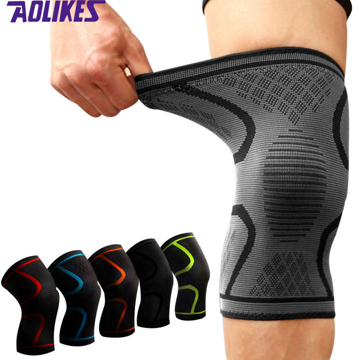 1pcs Elastic Sports Leg Knee Support Brace Wrap Protector Leg ...
