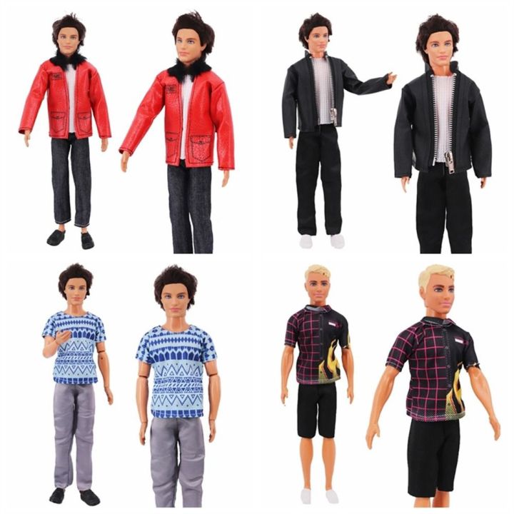 DIY Doll Casual Suit Ken Doll Clothes Daily Wear Fashion Suit Ken Boy ...