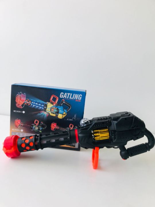 toy Gun Gatling 3030 |Jack Royal Super PowerCombat Speed Led Mini Gun ...
