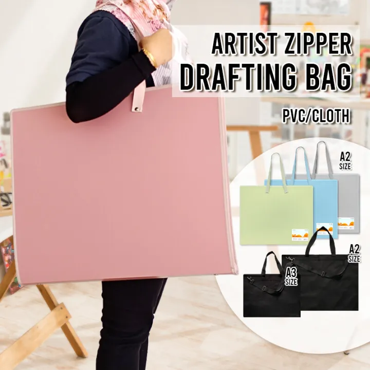 VC Art Artist Drawing Bag A2/A3 Size - Durable Canvas / Architect ...