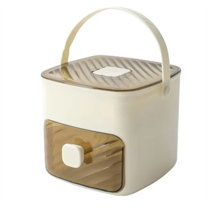 2-Layer Ice Block Tray with Mold, Ice Storage Box for Fridge, Ideal for ...