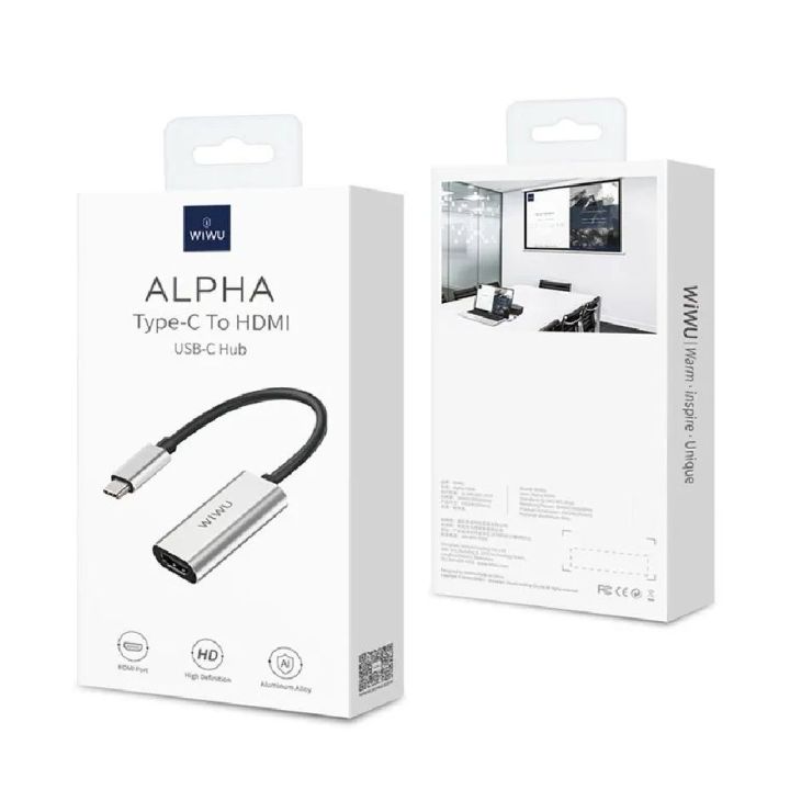 WiWU Alpha USB-C To HDMI Adapter | Daraz.lk