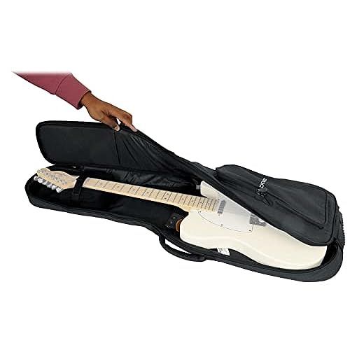 Electric lead/ Rhythm Guitar Bag Padded Case 10mm Padding Gig Bag Dual ...