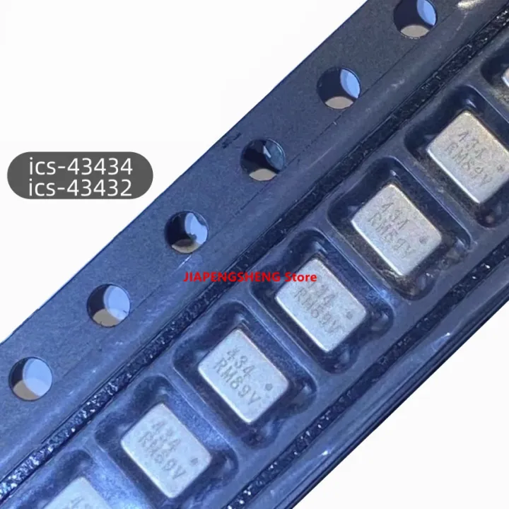 ICS-43434 ICS-43432 QFN-6 digital I2S output bottom port microphone ...