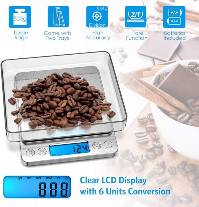 Weight Scale I-2000 Superior Mini Digital Scale LCD smds Display two ...
