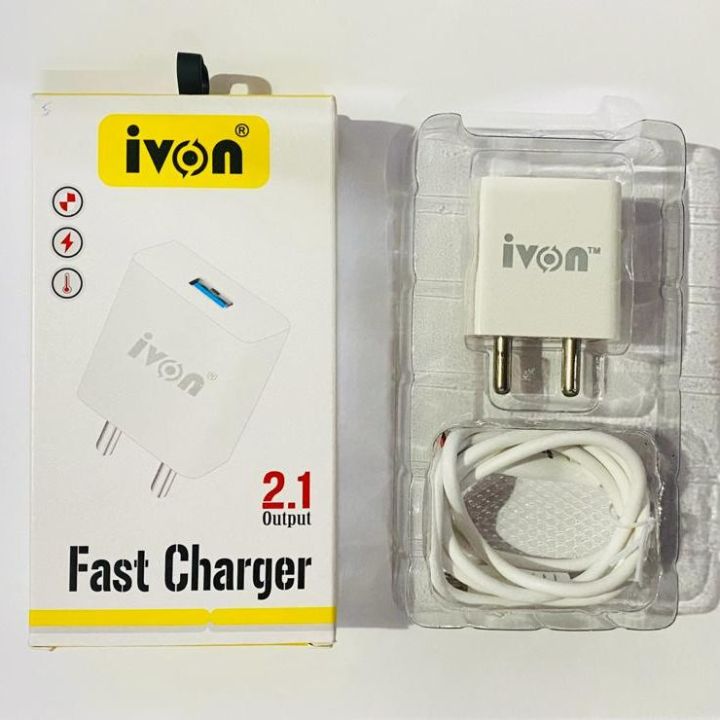 Orginal ivon Fast Charger 2.1 output | Daraz.lk