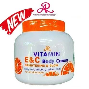 Aron New (aecc) AR Vitamin E & C Brighten & Glow Body Cream 200g Made ...