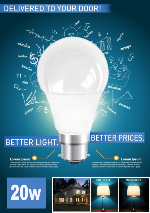 Led Bulbs 20w Economic High Power | Daraz.lk