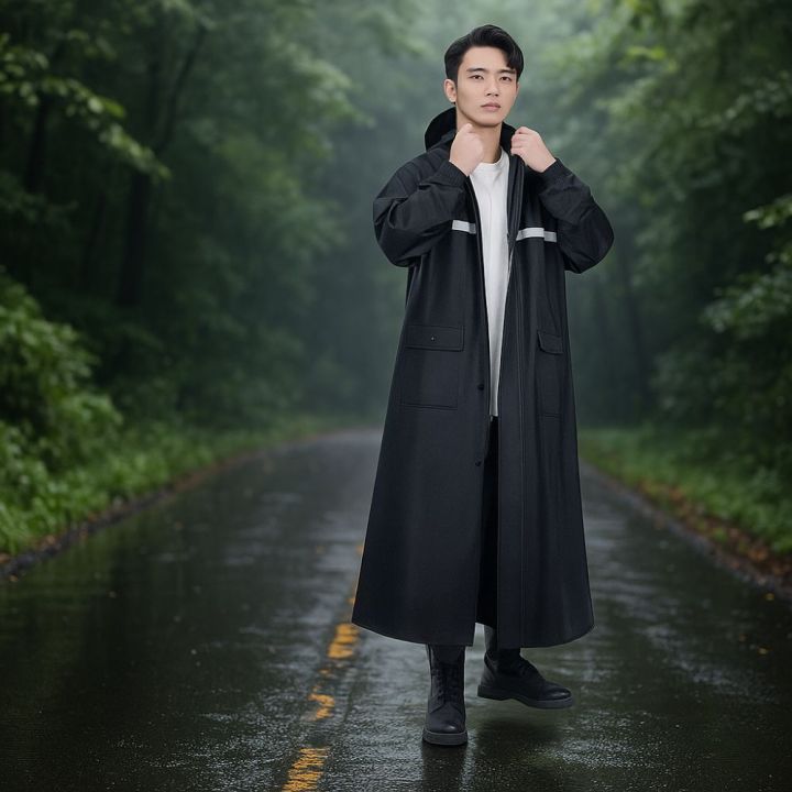 Comfortable Windproof Motorcycle Rider Raincoat Wear Resistant ...