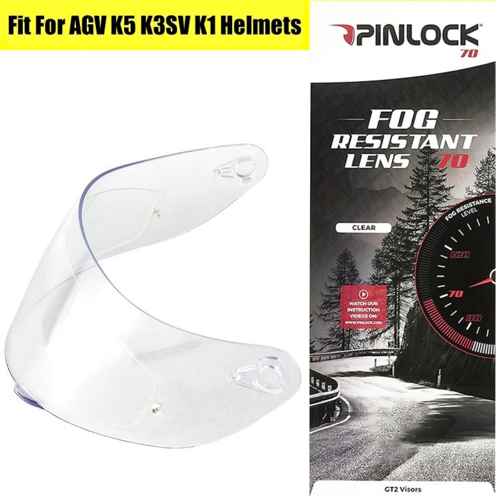 Helmet visor Visor Anti Fog Stickers Fit For AGV K5 K3SV K1 Helmets ...