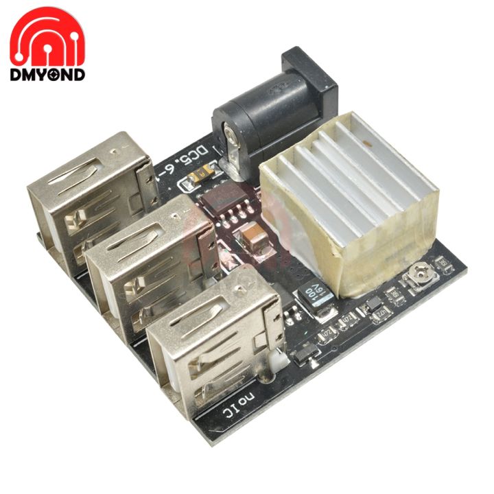 【VogueVenture】DC-DC 9V/12V To 5V 8A Step Down Power Charger Bank Board ...