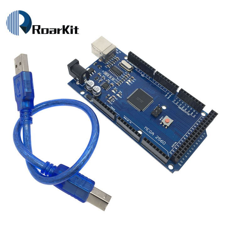 1set Mega 2560 R3 Mega2560 Rev3 Atmega2560-16au Ch340g Board With Usb ...