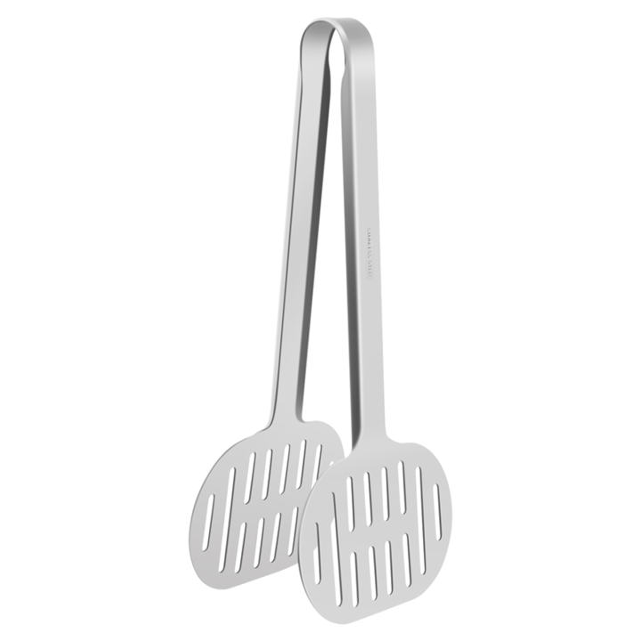 Stainless Steel Turner Tongs Kitchen Double Spatula and Burger Tongs ...