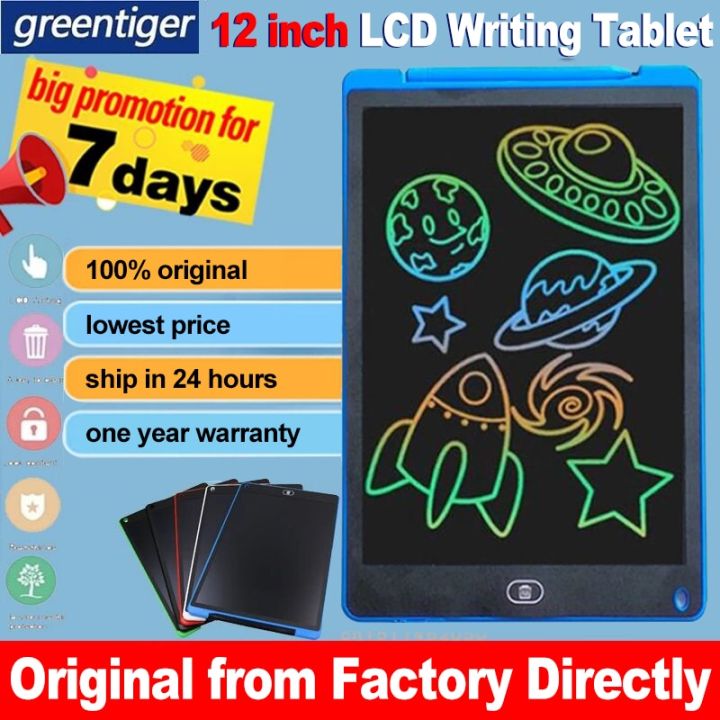 12 inch Smart Writing Board Drawing Tablet LCD Screen Writing Tablet ...