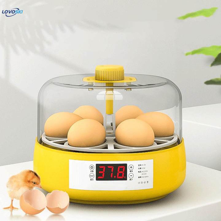 Egg Egg Turner Tray Digital Egg Hatcher Machine Temperature Automatic 6 ...
