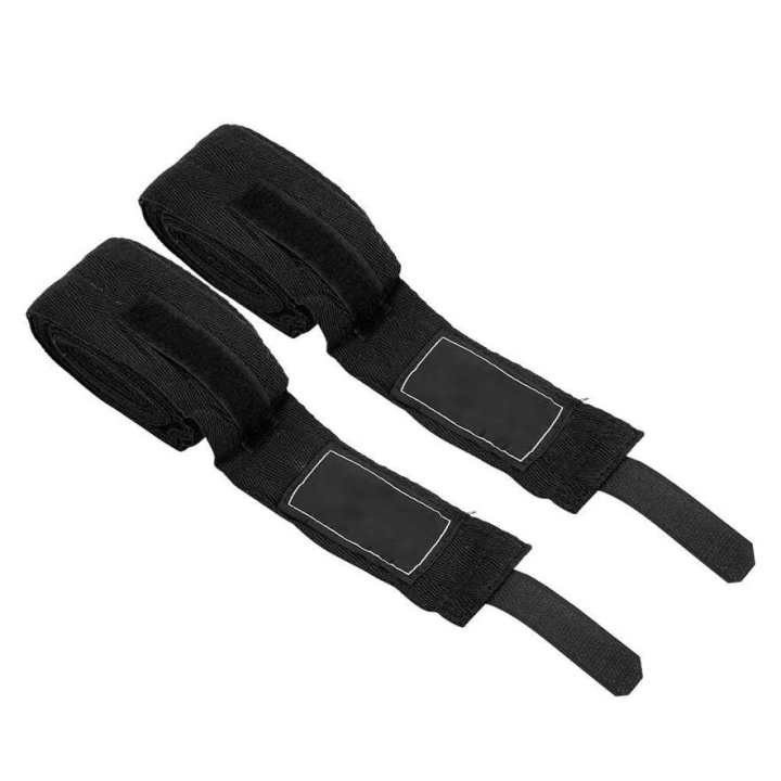 1 pair elastic strap boxing hand wraps punched Sanda kick MMA Muay Thai ...