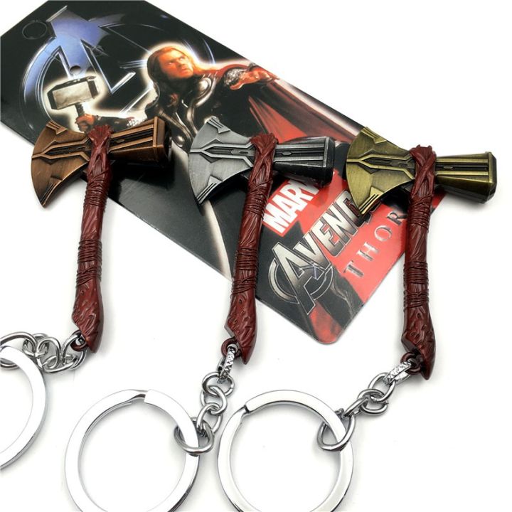 Electro Colour Avengers Infinity War Thor's New Axe Shape Key Ring Key ...